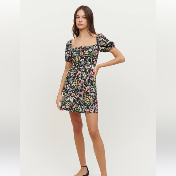 Reformation | Dresses | Reformation Floral Mini | Poshmark